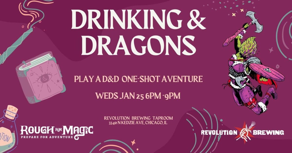 Drinking & Dragons | Revolution Brewing