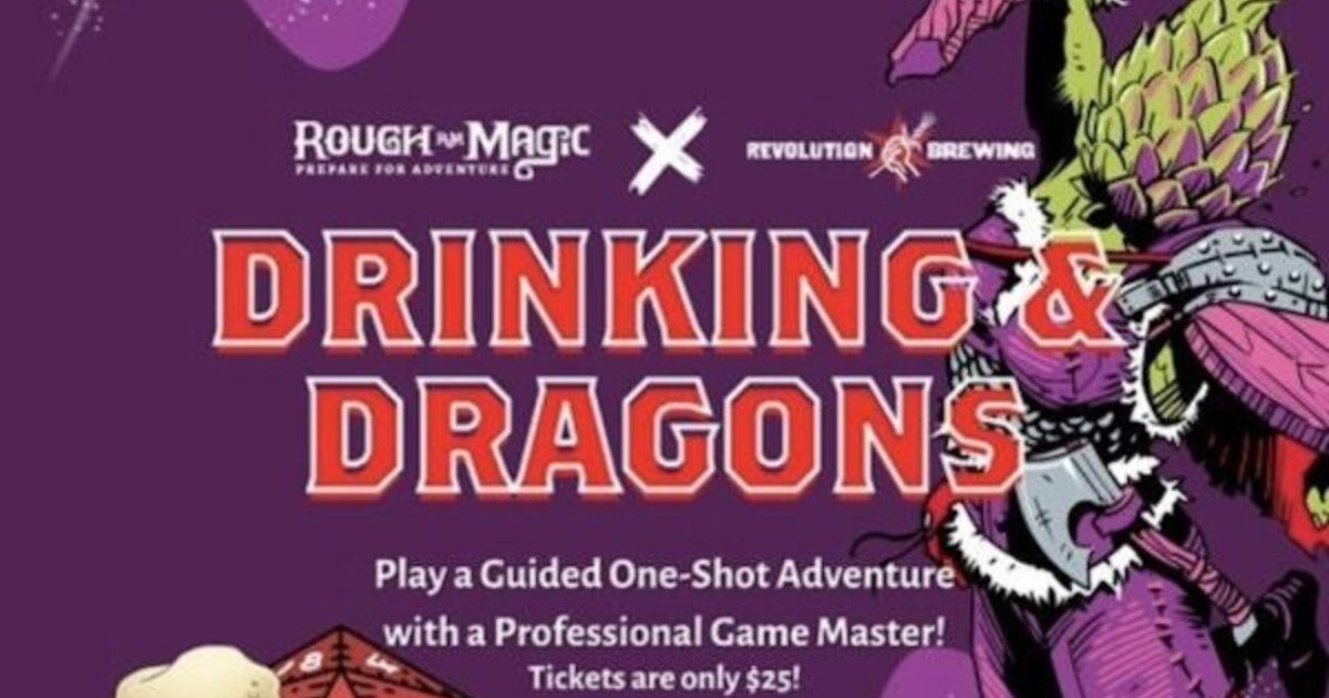 Drinking and Dragons with Rough Magic | Revolution Brewing