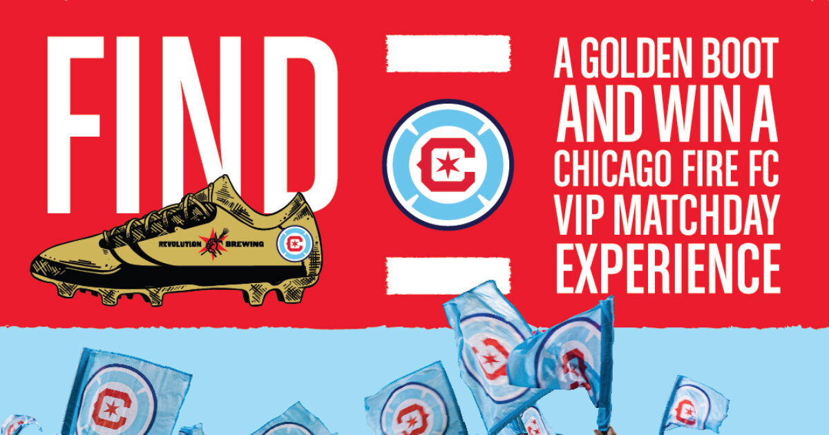 Find a Golden Boot and Get On the Pitch with… | Revolution Brewing