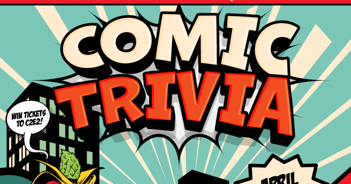 Quizzdaddy Comic Trivia | Revolution Brewing