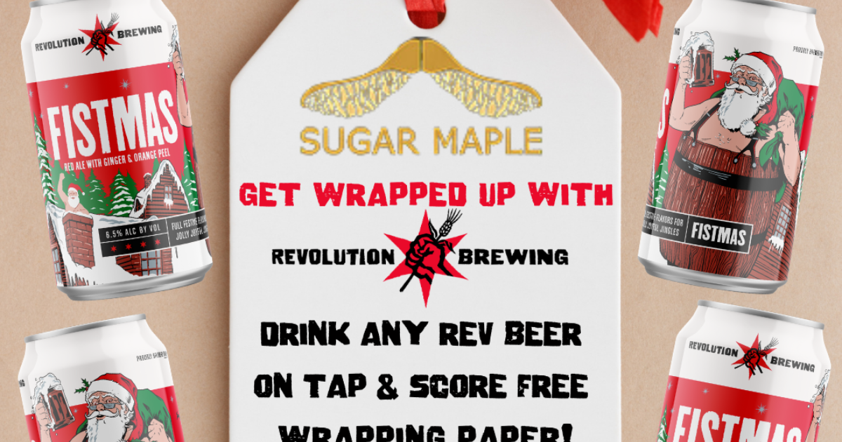 Get Wrapped Up With Revolution Brewing | Revolution Brewing