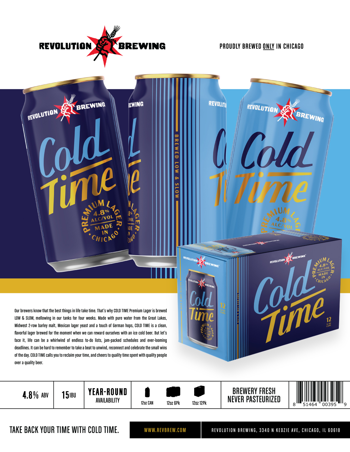 Sell Sheets, Posters & UPCs | Revolution Brewing