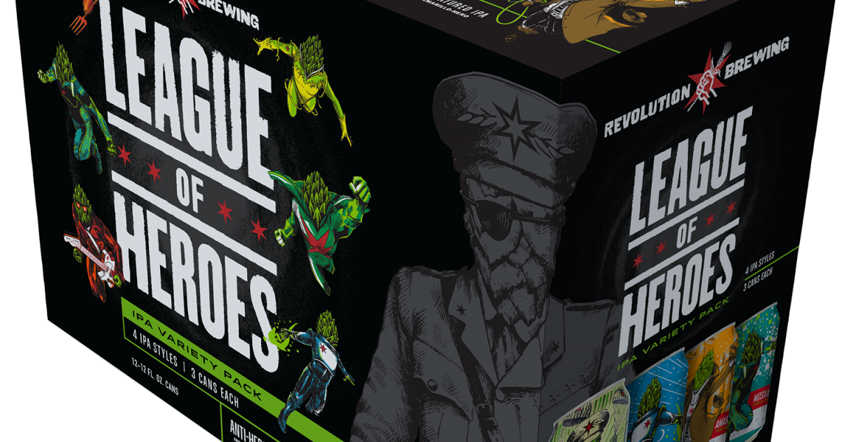 League of Heroes 12 Pack - Issue 1 | Revolution Brewing