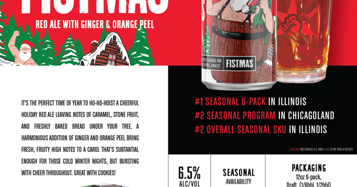 Fistmas Sell Sheet | Revolution Brewing
