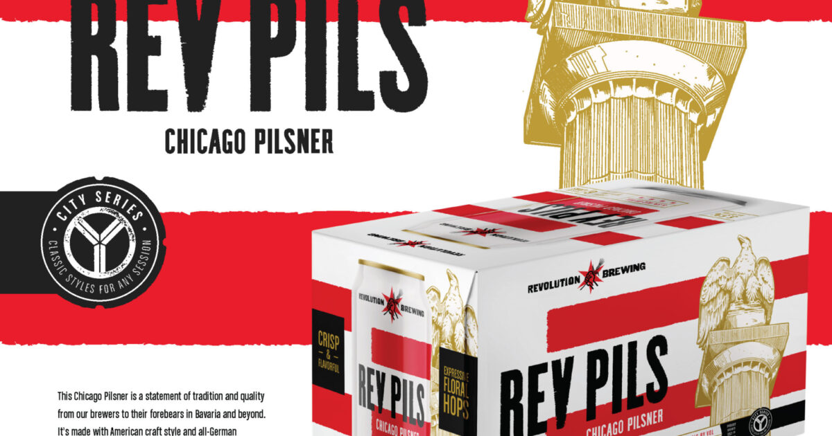 Rev Pils Sell Sheet | Revolution Brewing